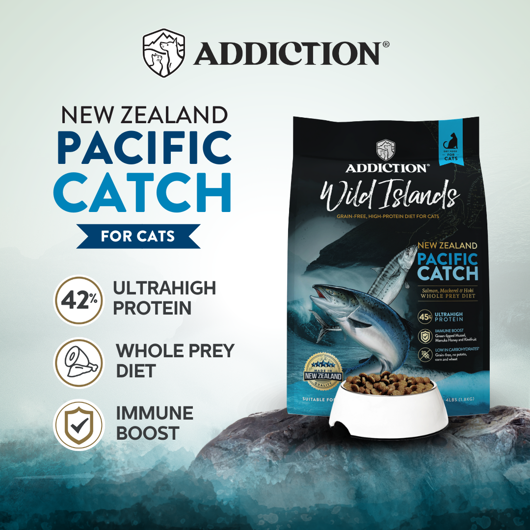 Wild Islands Pacific Catch NZ King Salmon Dry Cat Food 1.8kg, 4.5kg ...